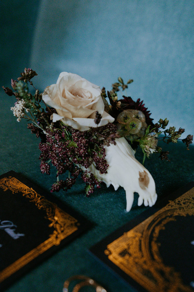 Victorian Gothic Wedding in Portland Oregon