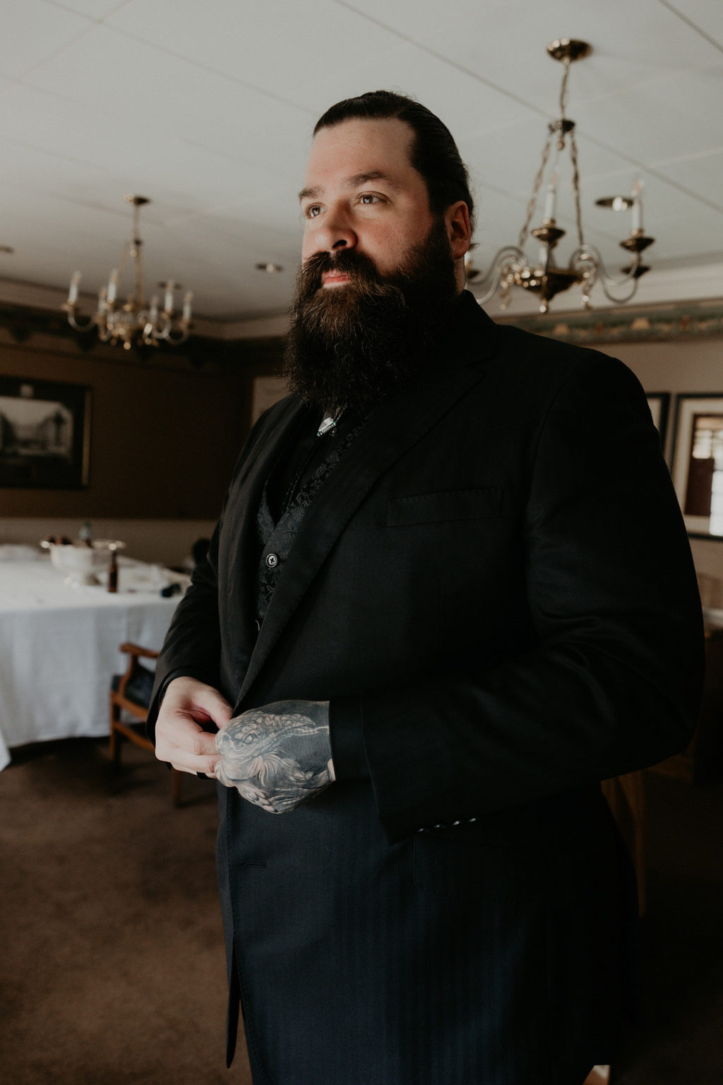 Victorian Gothic Wedding in Portland Oregon